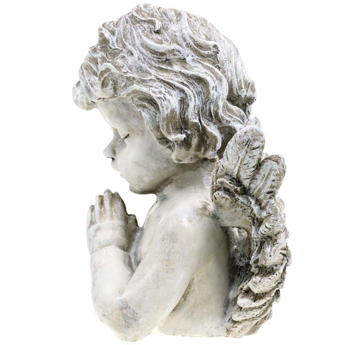 Floristik24.ie Praying angel, funeral floristry, bust of angel figure ...