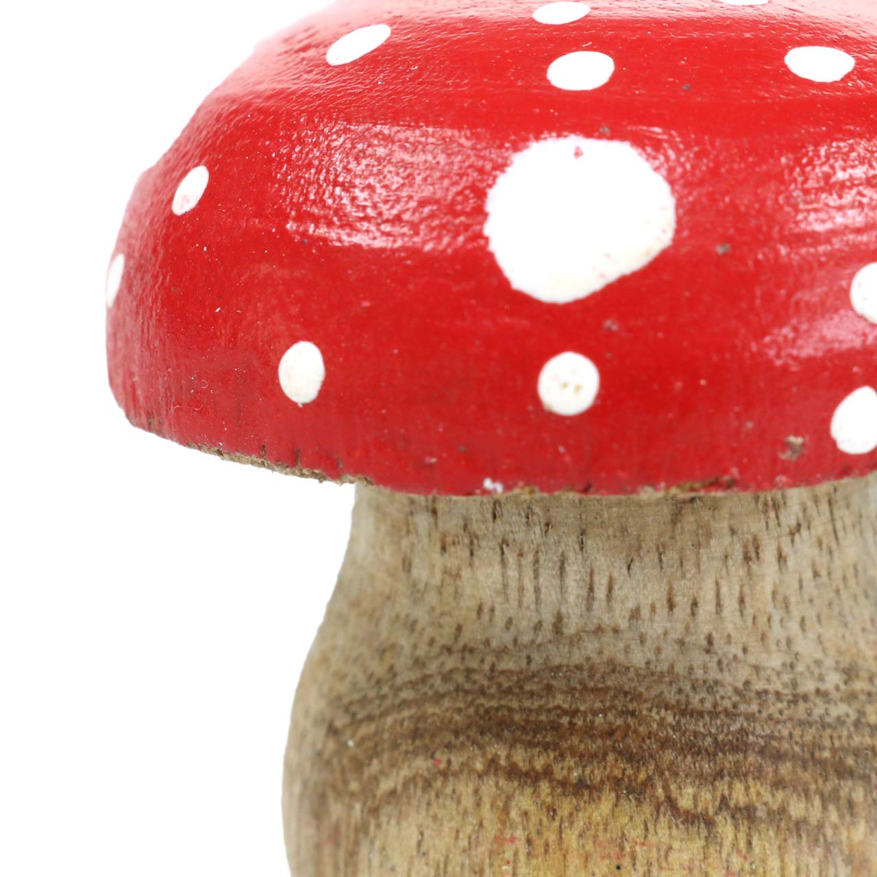 Floristik24.ie Decorative toadstools wood Ø4.6–5cm H4.6–4.9cm 6pcs-65979