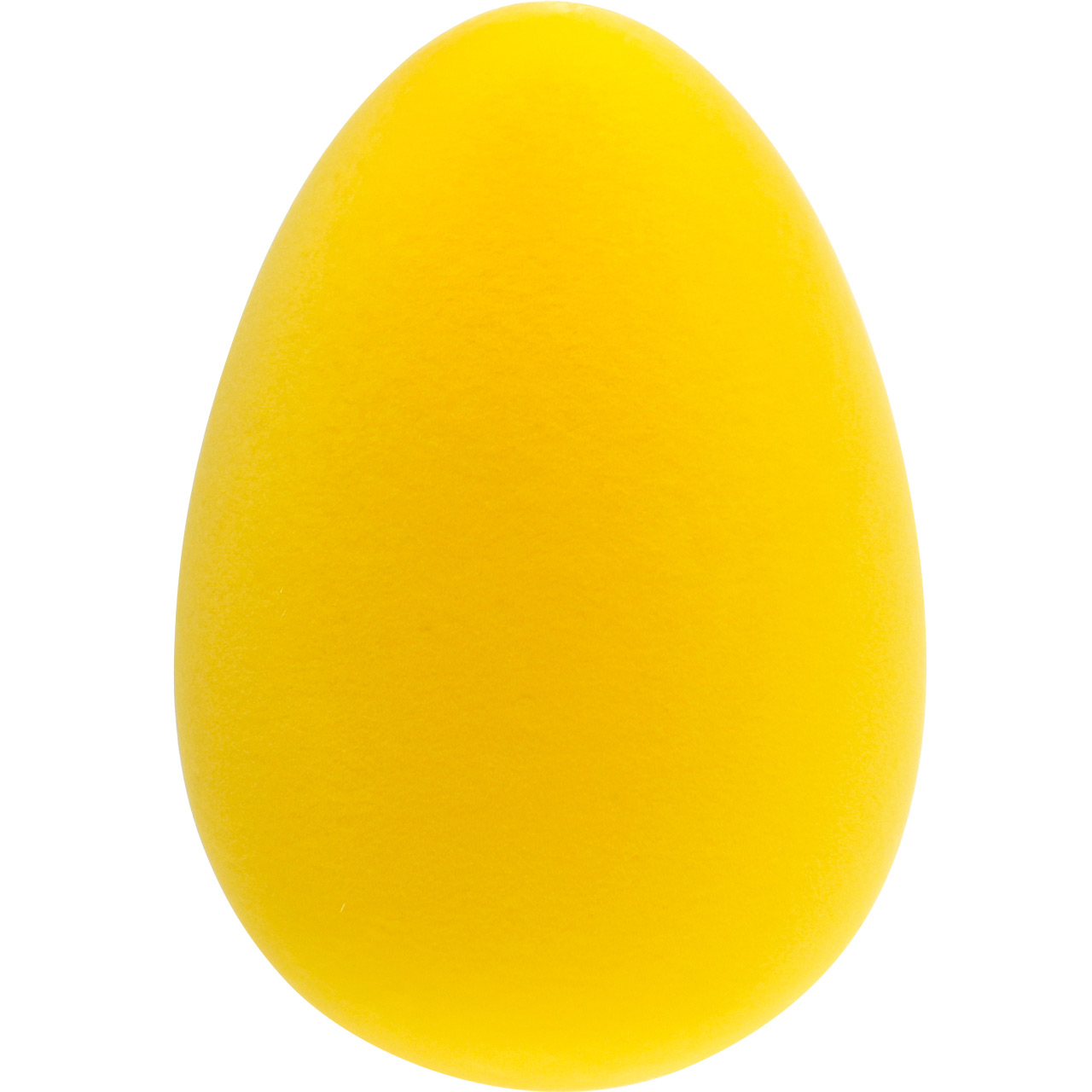 Floristik24.ie Easter egg flocked yellow H25cm decorative eggs Easter ...