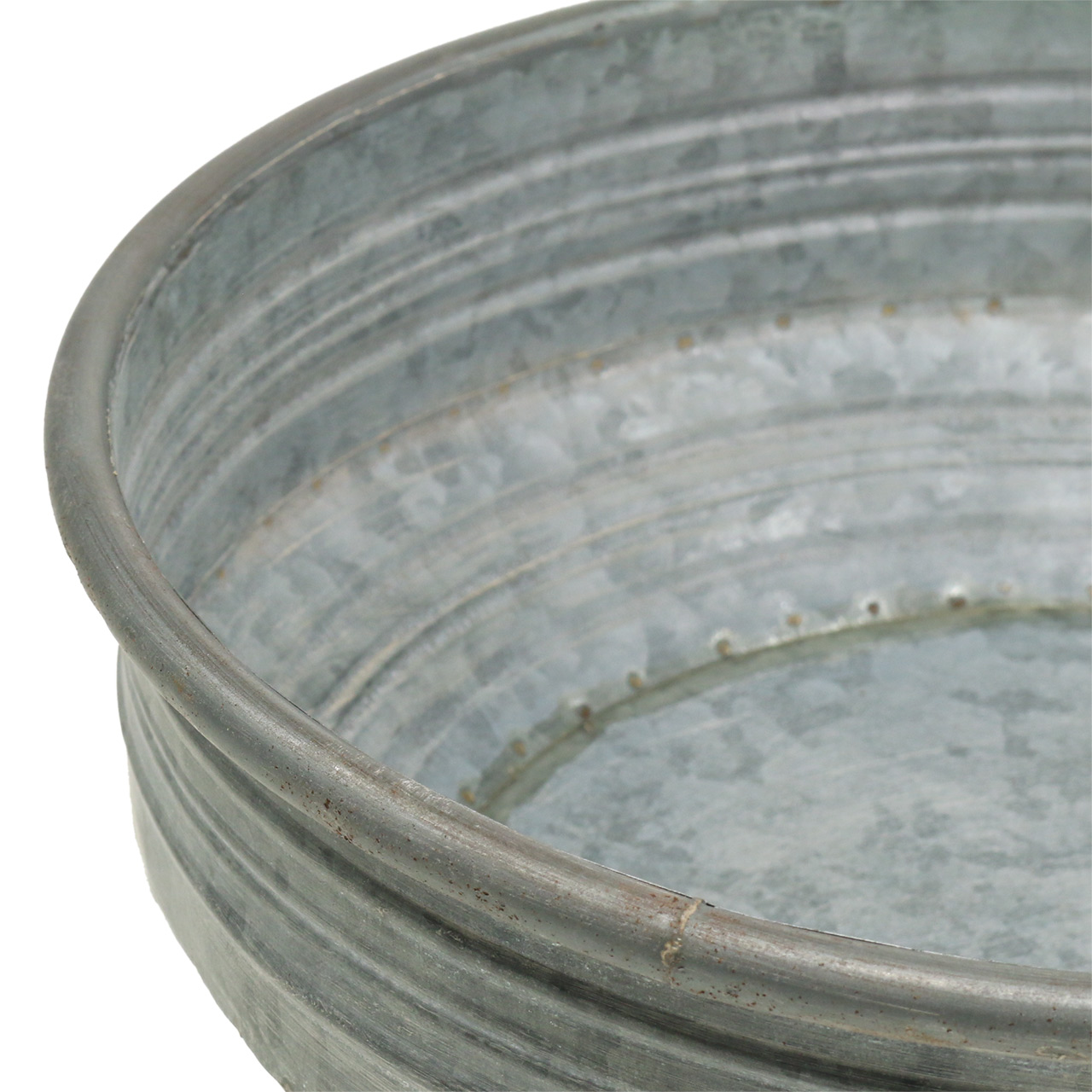 Floristik24.ie Zinc bowl Ø31.5cm H10cm