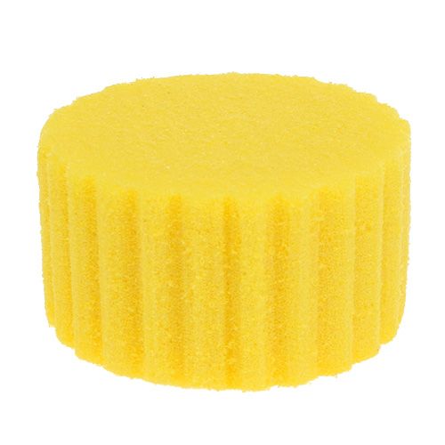 Floristik24.ie Floral foam canapes yellow 5cm 7cm 45pcs